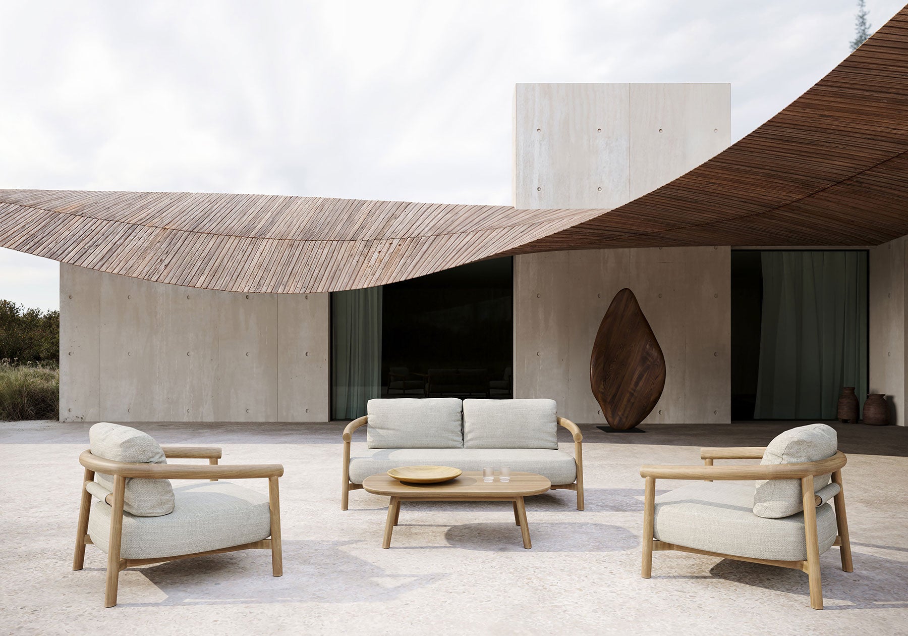 Lyora 2 Seater Lounge Set – SNOC