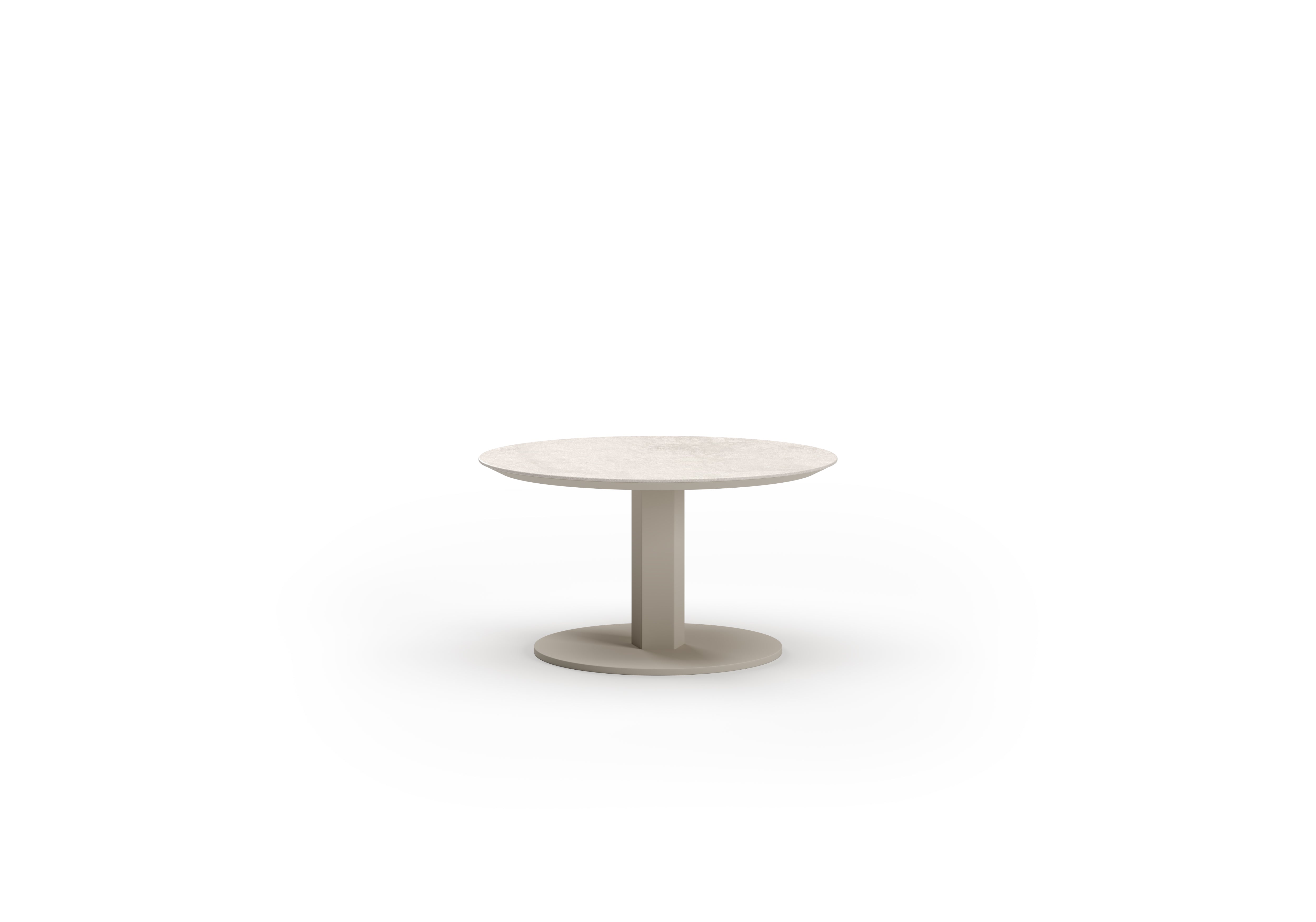 Éclat-bisque Round Coffee Table – SNOC